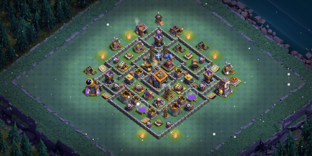 2023 BH 9 Layout with Base Copy link - Base of Clans