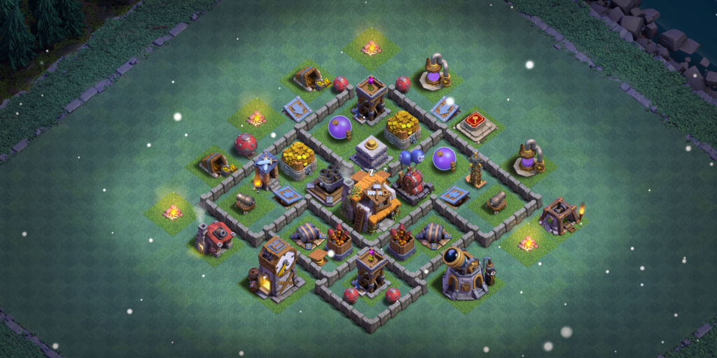 2023 Builder Hall 5 Base Layout With Base Copy Link - Base of Clans