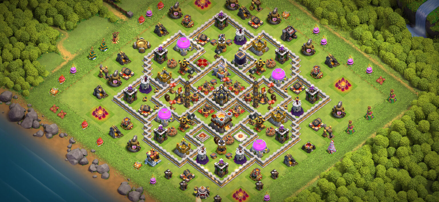 New 2023 COC TH11 Home Base Layout With Base Copy Link - Base of Clans