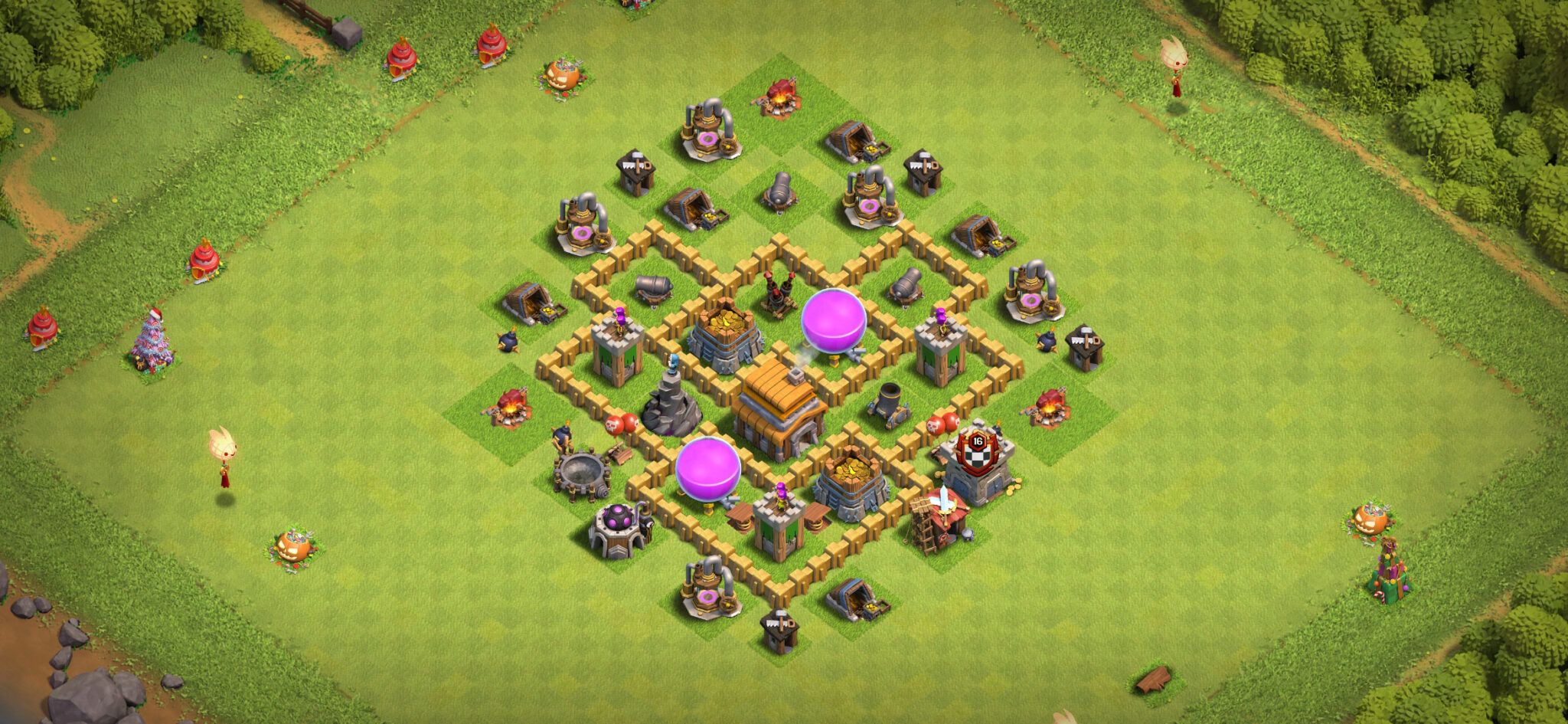 New 2023 Town Hall 5 Base Layout With Layout Copy Link - Base of Clans