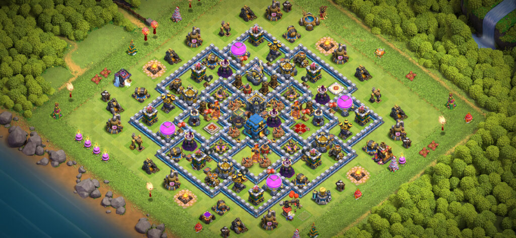 2023 Town Hall 12 Base Layout With Layout Copy Link - Base of Clans