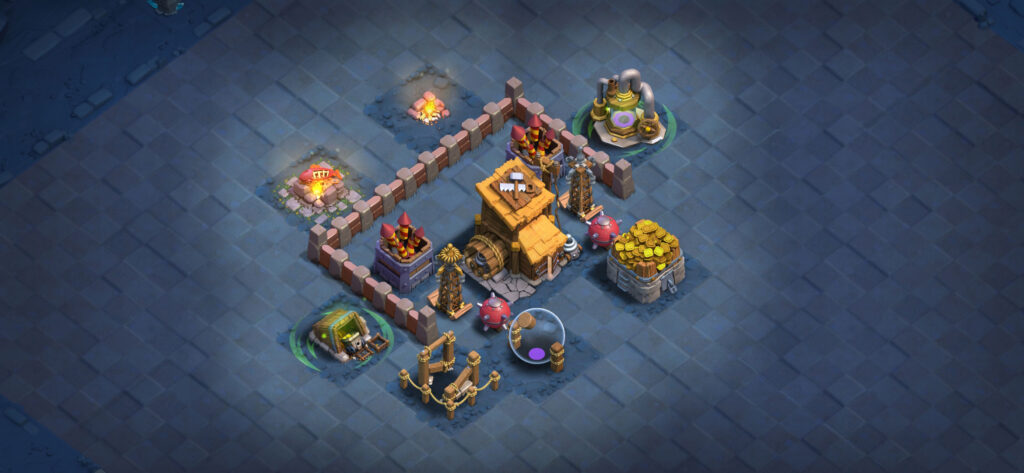 New 2023 BH6 Base (Stage1 & Stage2) layout with Copy link - Base of Clans