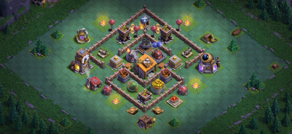 New 2023 BH6 Base (Stage1 & Stage2) layout with Copy link - Base of Clans
