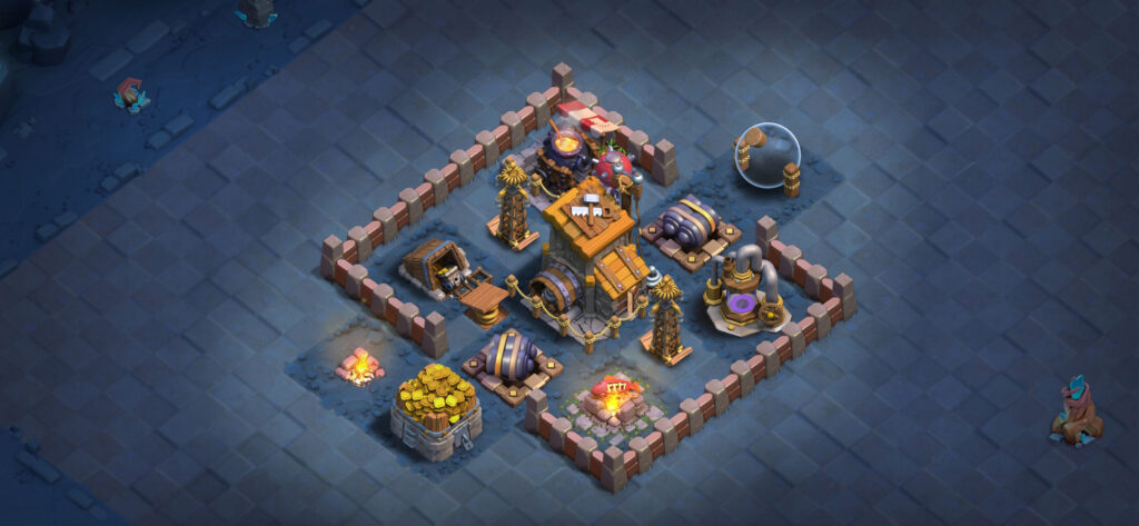 New 2023 BH6 Base (Stage1 & Stage2) layout with Copy link - Base of Clans