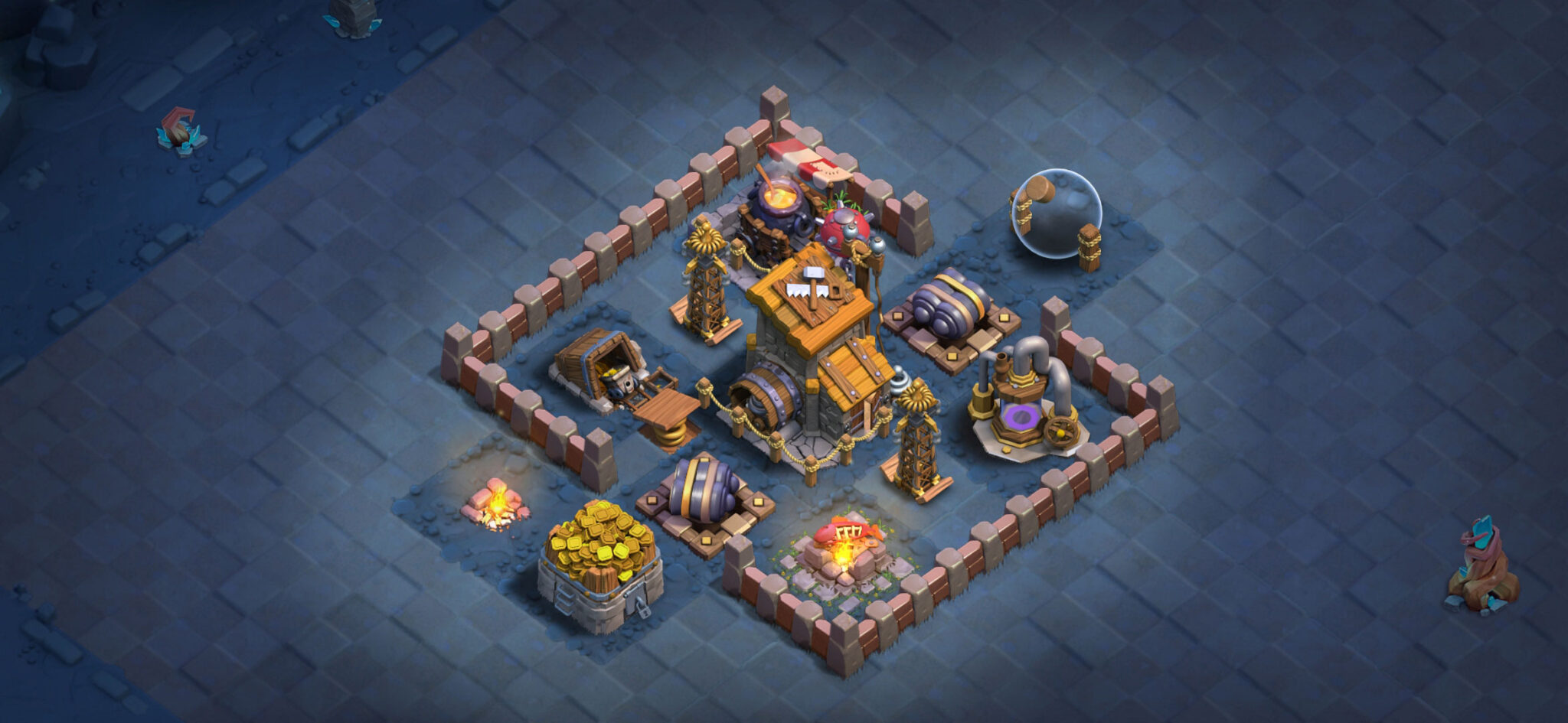 New 2023 BH6 Base (Stage1 & Stage2) layout with Copy link - Base of Clans