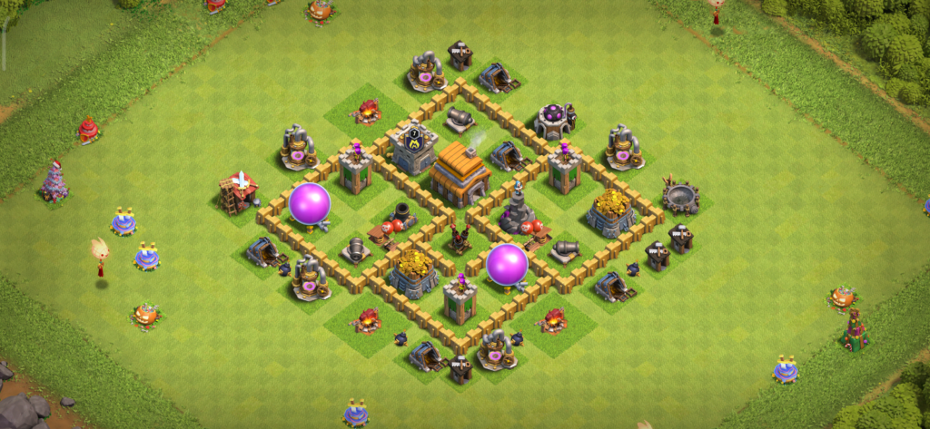 Strategic Perfection: Customizing Your TH5 Home Base - Base of Clans