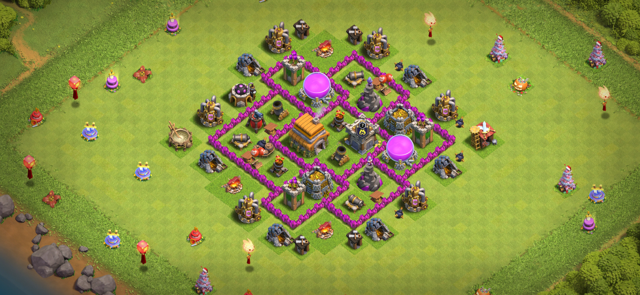 Rising Strong: TH6 Home Base Layouts for Victory - Base of Clans