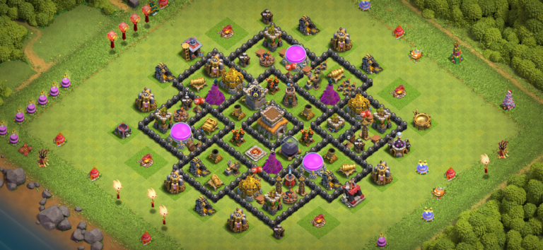 Victory Through Design: Expert TH8 Home Base Planning - Base of Clans