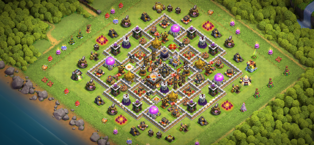 Designing for Domination: New TH11 Base Tactics - Base of Clans