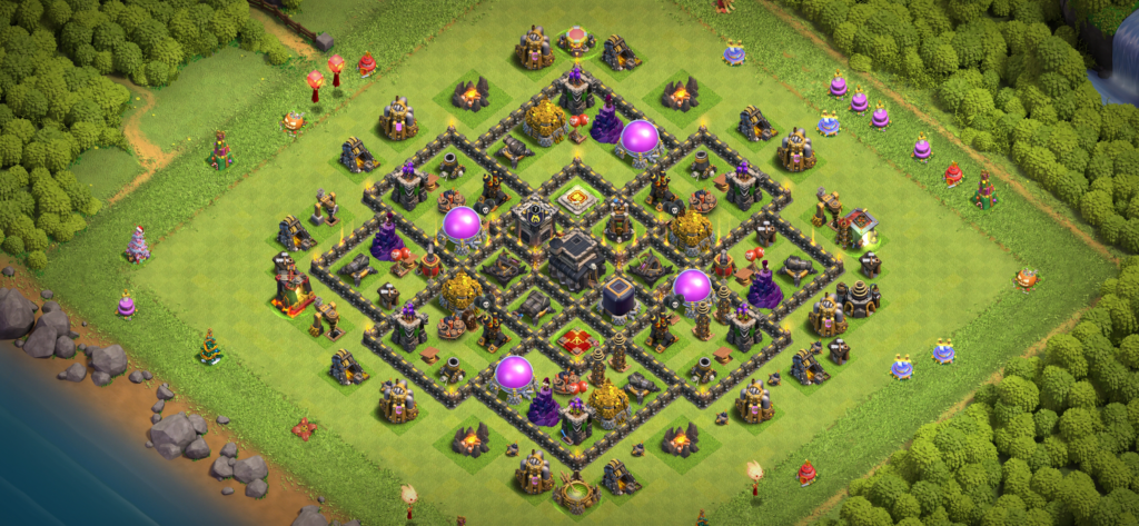 Rise through the Ranks: Optimal TH9 Base Designs - Base of Clans