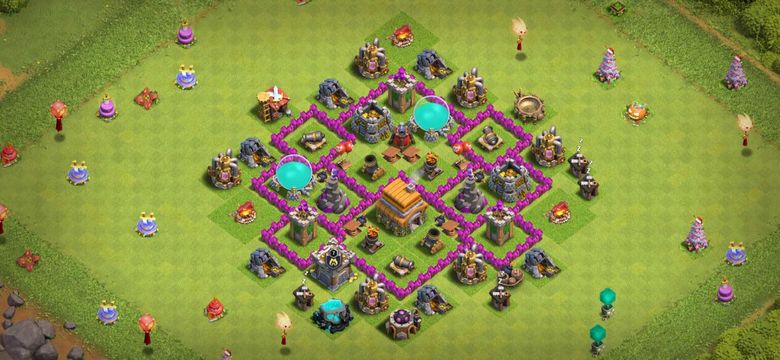 Ultimate Defense Strategy with the New TH6 Base - Base of Clans