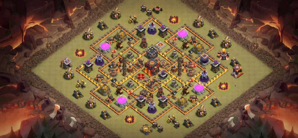 New TH10 War Base: Your Ultimate Defense Strategy - Base of Clans