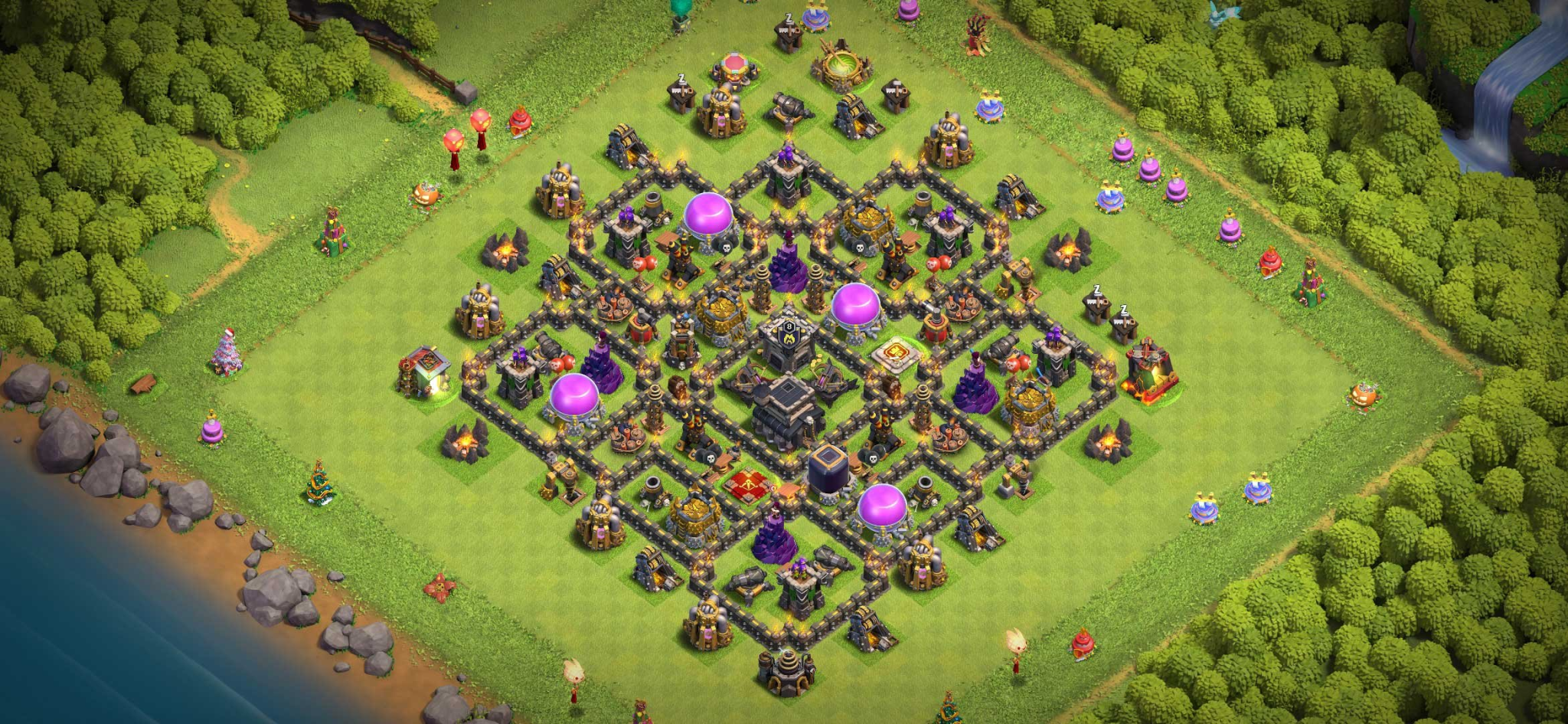 Maximizing Protection with Your New Town Hall 9 Home Base - Base of Clans