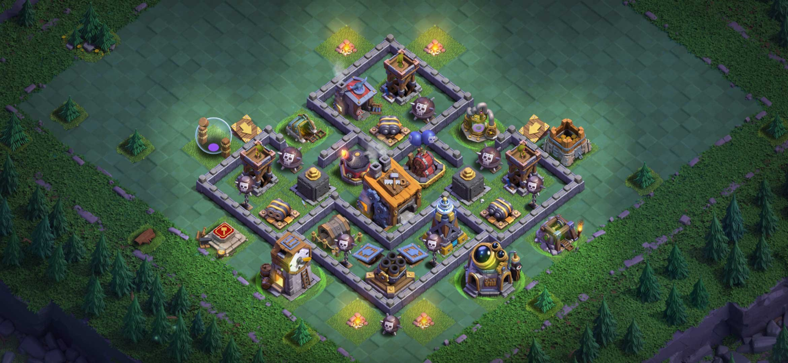 Builder Hall 8 Base: Building a Strong Defensive Strategy - Base of Clans