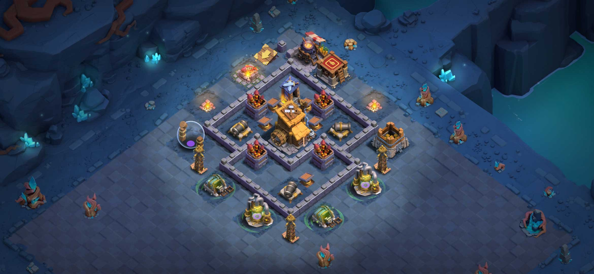 Builder Hall 8 Base: Building a Strong Defensive Strategy - Base of Clans