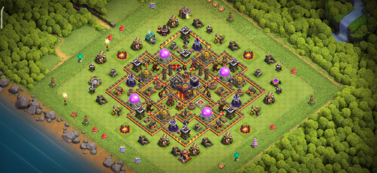 TH10 Home Base Layout: Fortifying Your Clash of Clans Fortress - Base ...