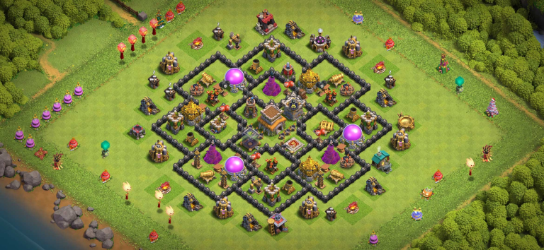 TH8 Base Layout: Crafting the Ultimate Defense Strategy - Base of Clans