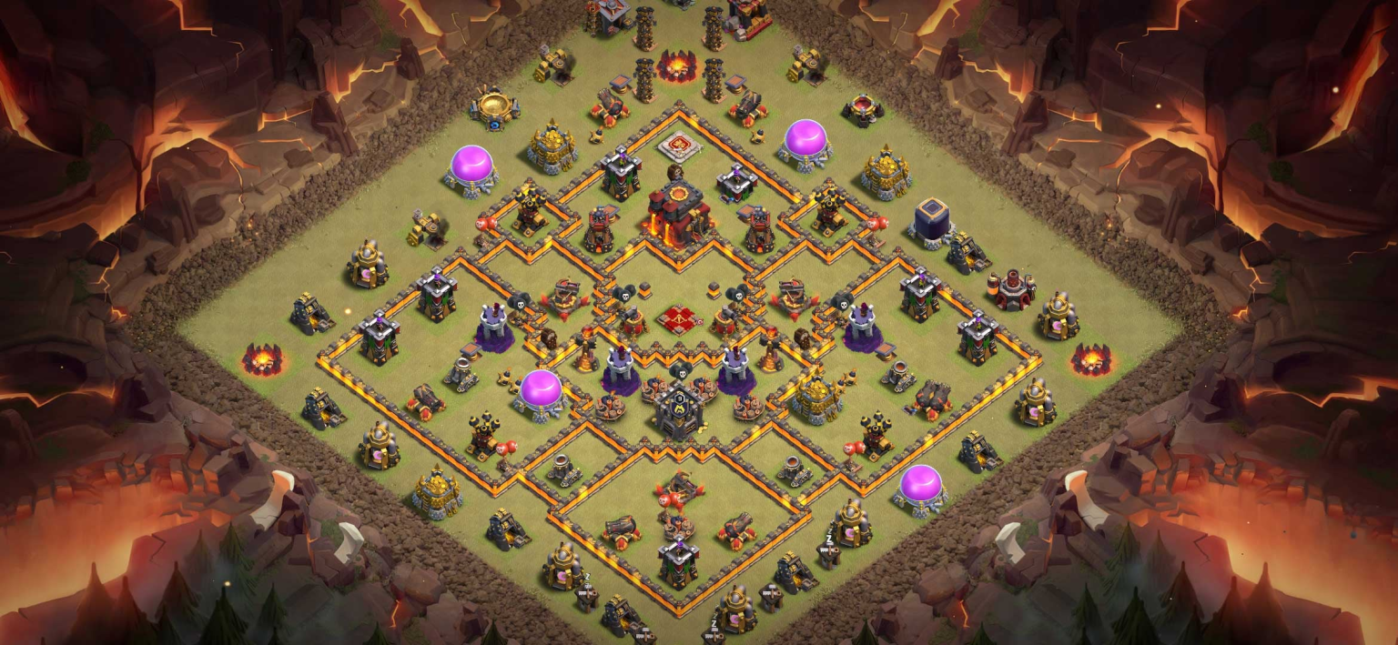 TH10 War Base: Crafting a Defense to Dominate in Clash of Clans - Base ...