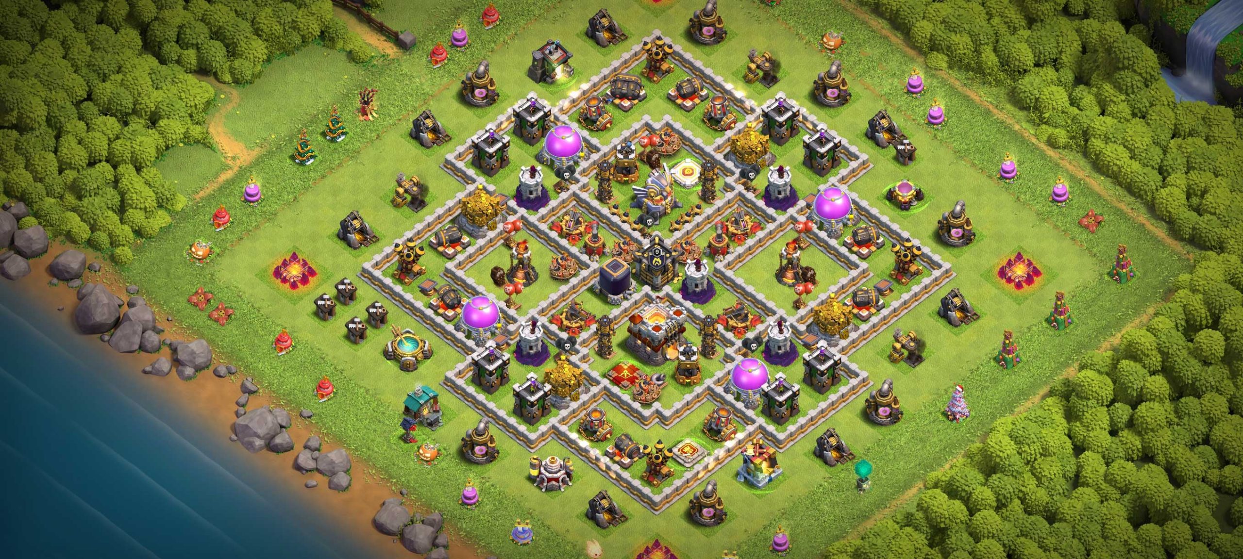 The Ultimate Guide to TH11 Home Base Layout in Clash of Clans - Base of Clans