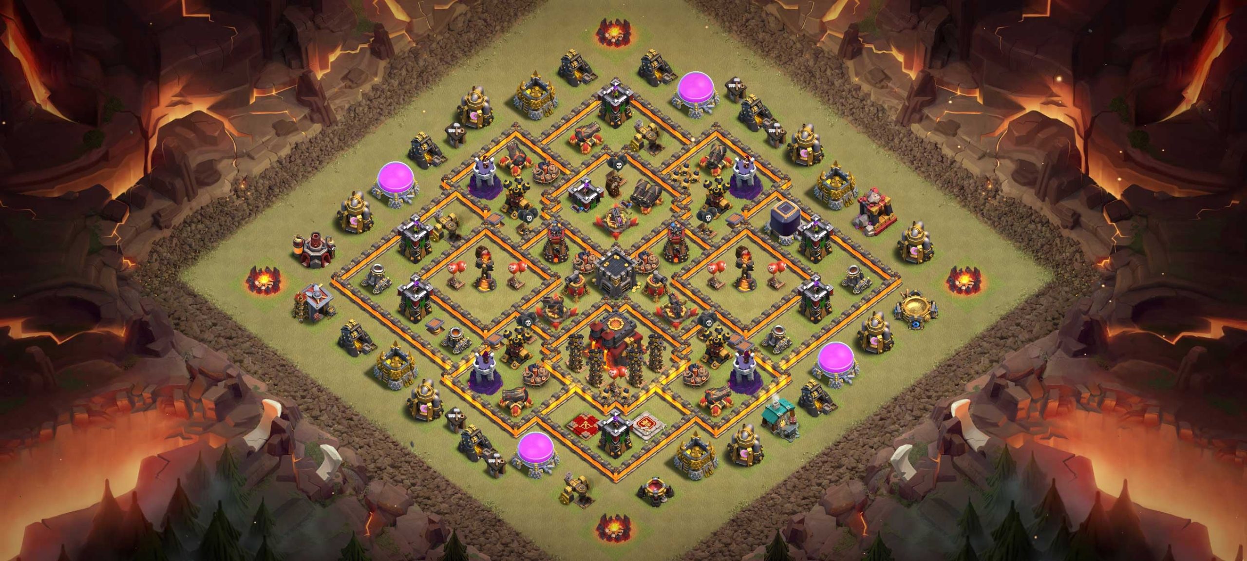 Understanding the Fundamentals of a COC TH10 War Base - Base of Clans