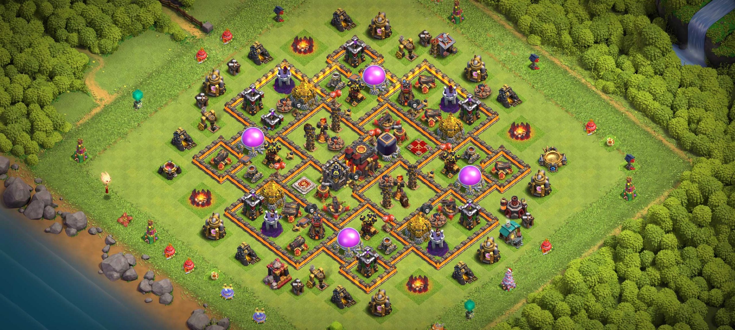 Advanced TH10 Home Base Layout: Top Layouts and Defensive