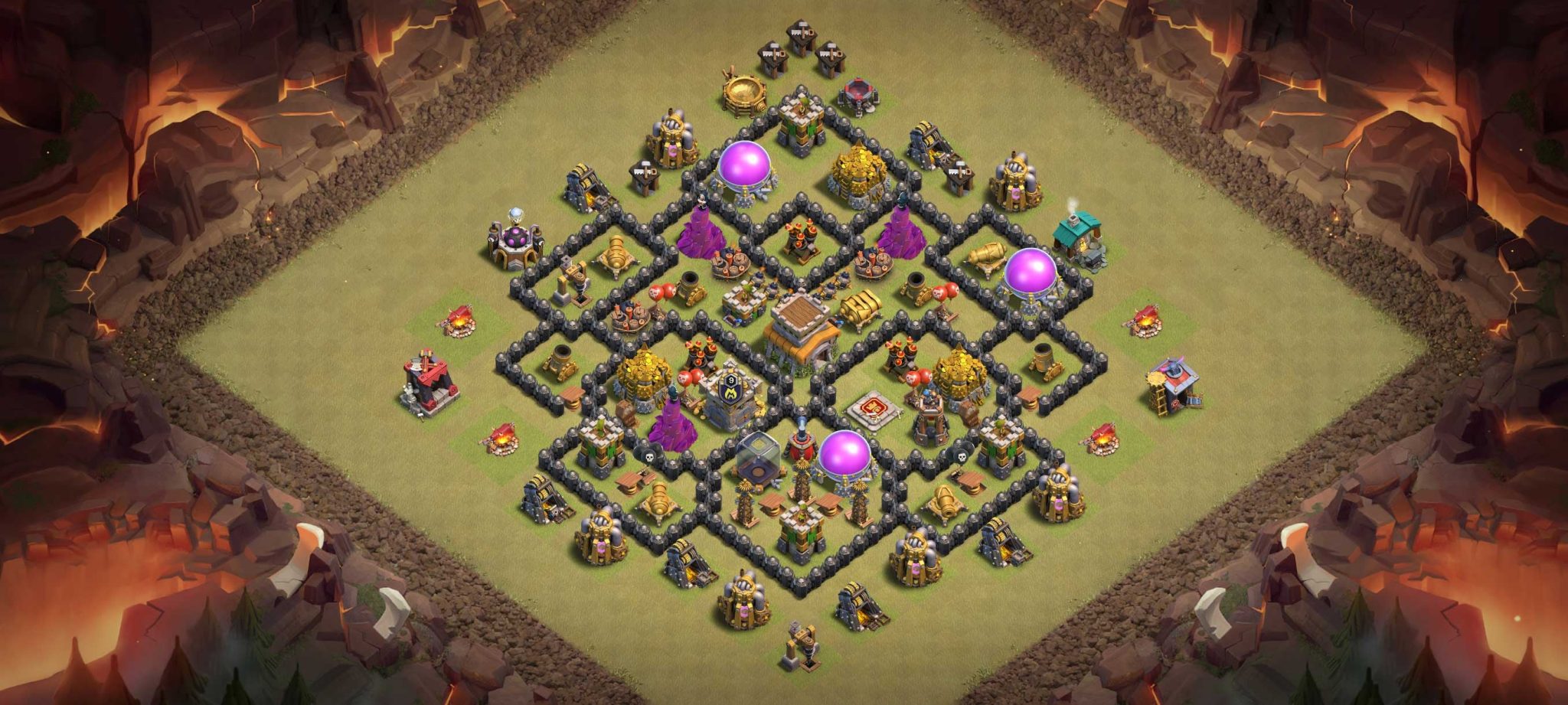 TH8 War Base: Ultimate Guide to Building an Unbeatable Layout - Base of ...