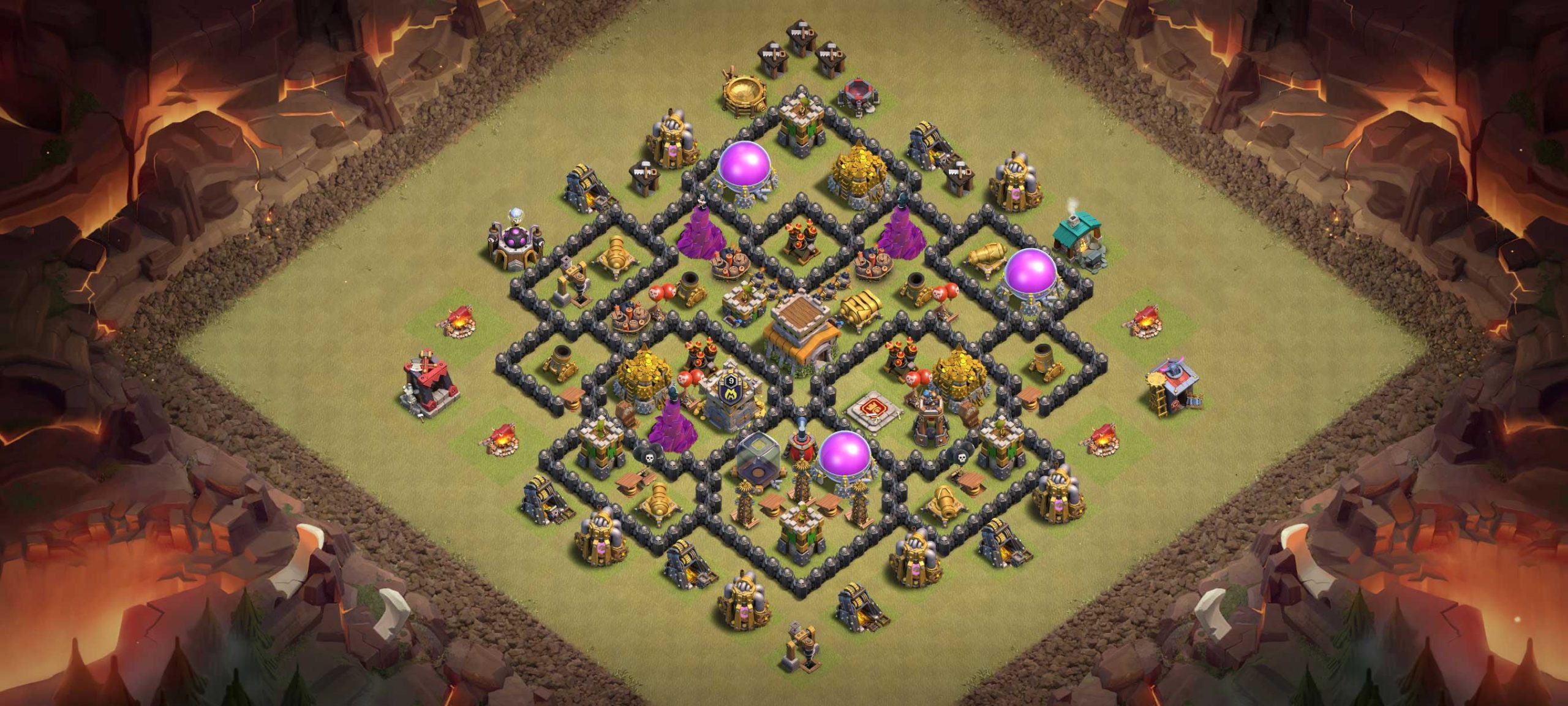 TH8 War Base: Ultimate Guide to Building an Unbeatable Layout - Base of ...