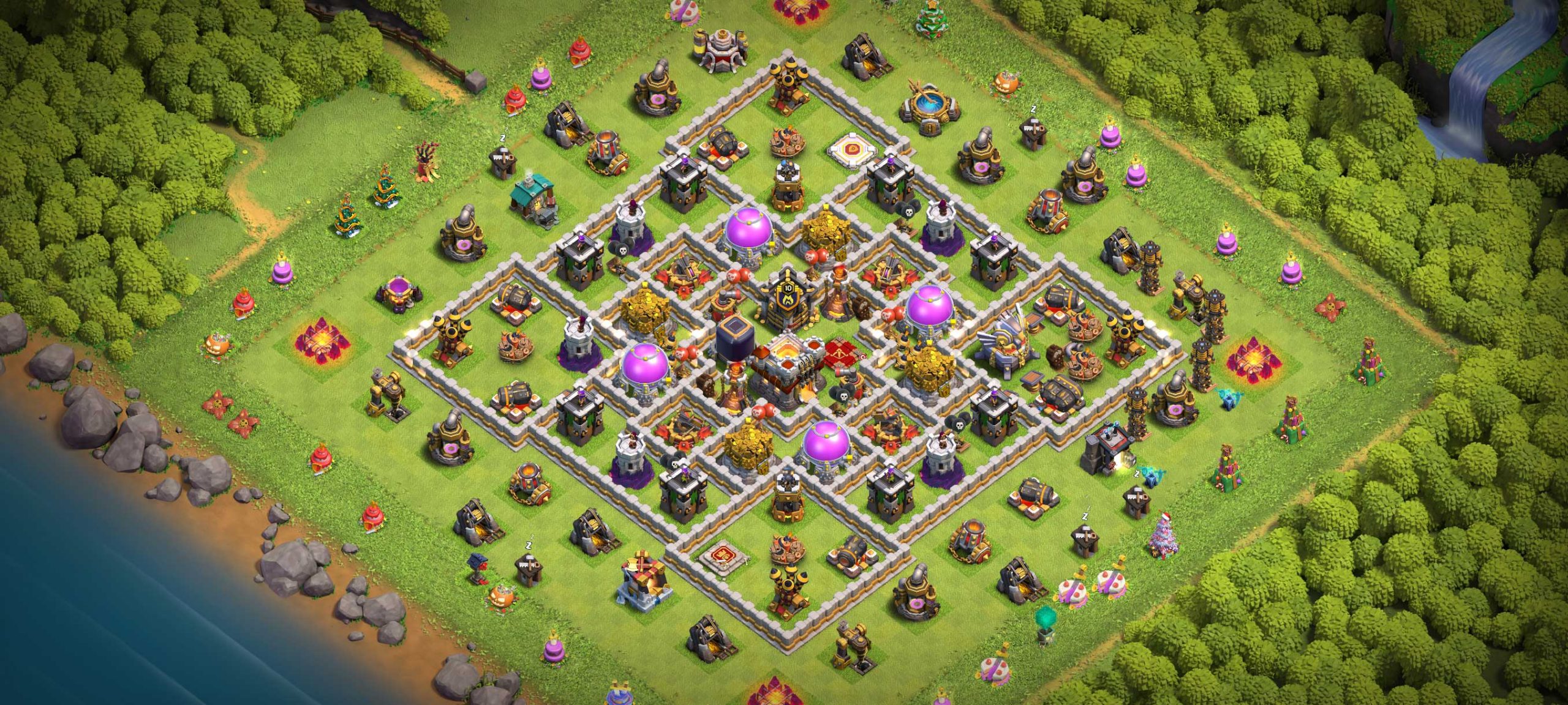 Perfect TH11 Base for Maximum Protection - Base of Clans