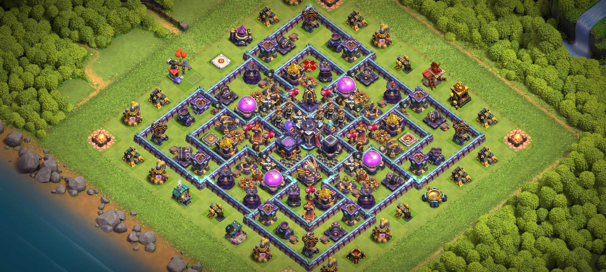NEW TH15 Base Design: How to Design a Strong Home Base - Base of Clans