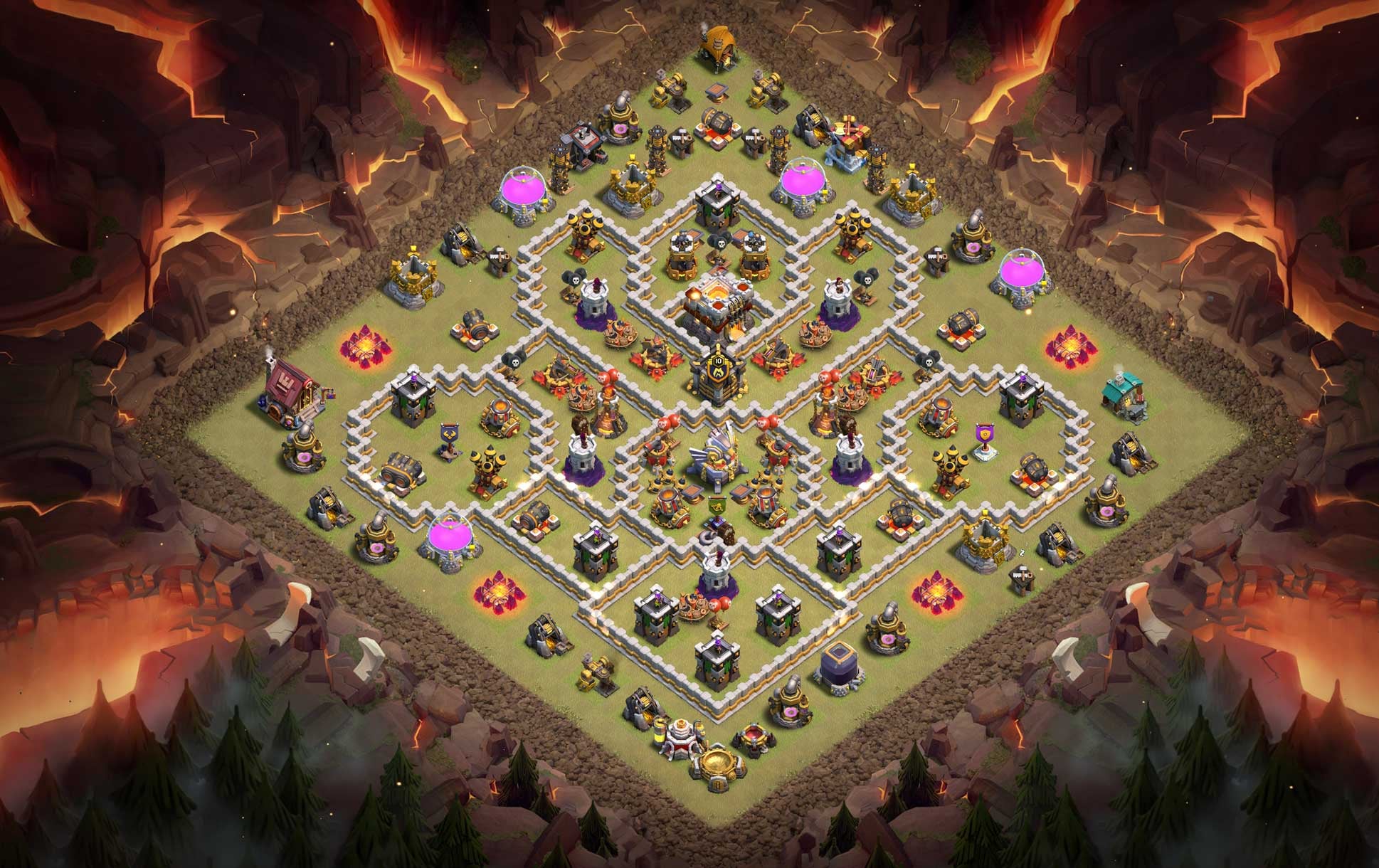 Protect Your Stars: TH11 War Base Layouts Explained - Base of Clans