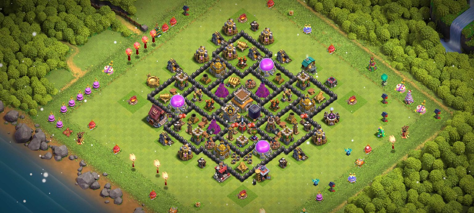Top TH8 Base Layout Ideas to Protect Resources and Win Wars - Base of Clans
