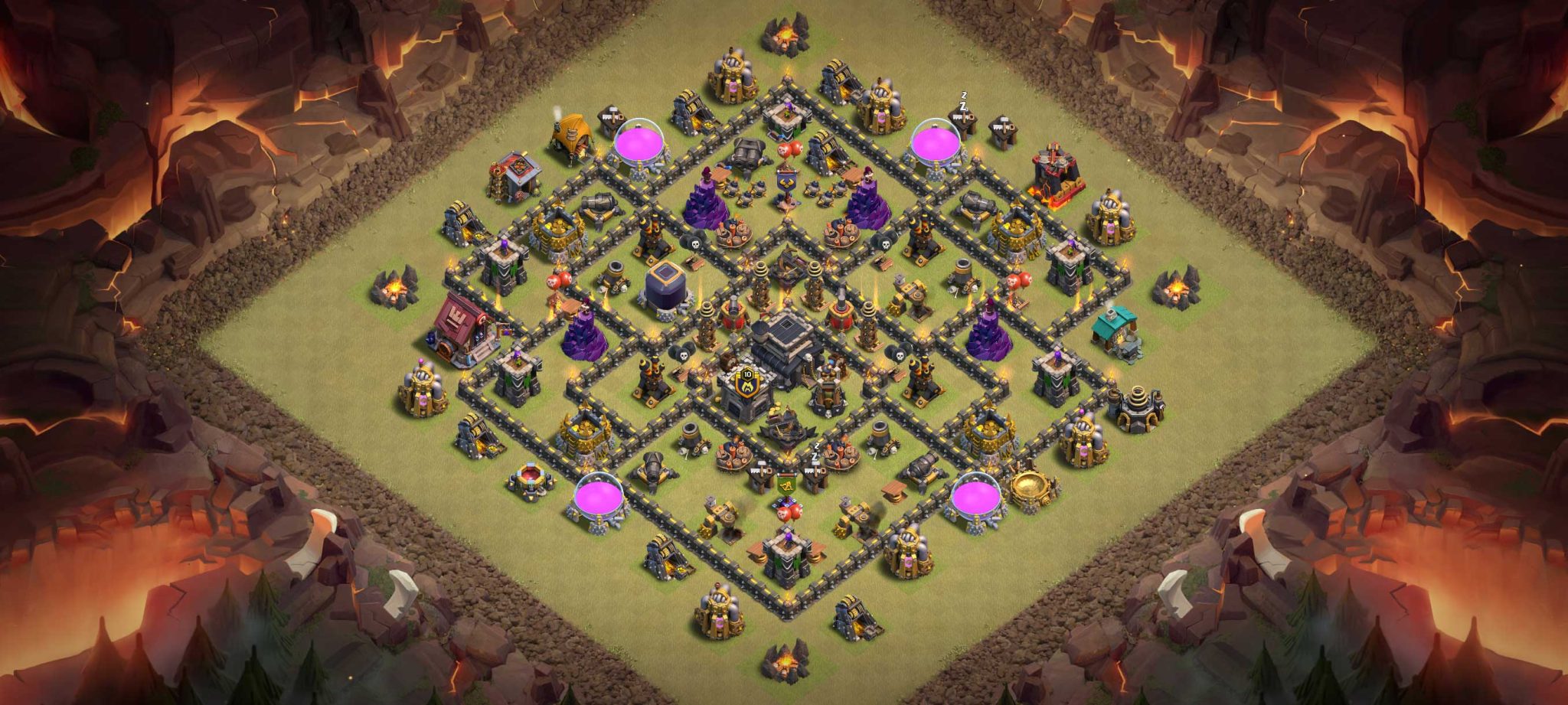 Best Tips for Creating the Perfect TH9 War Base Layout - Base of Clans