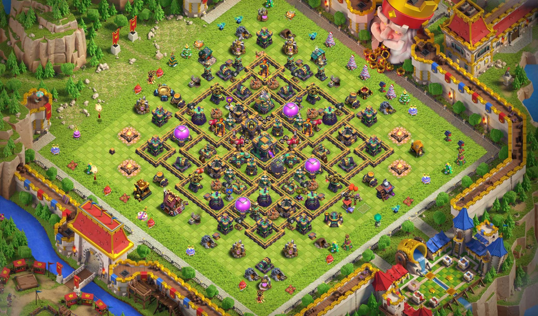 New TH14 Base Layout: Farming and Defense Strategy - Base of Clans