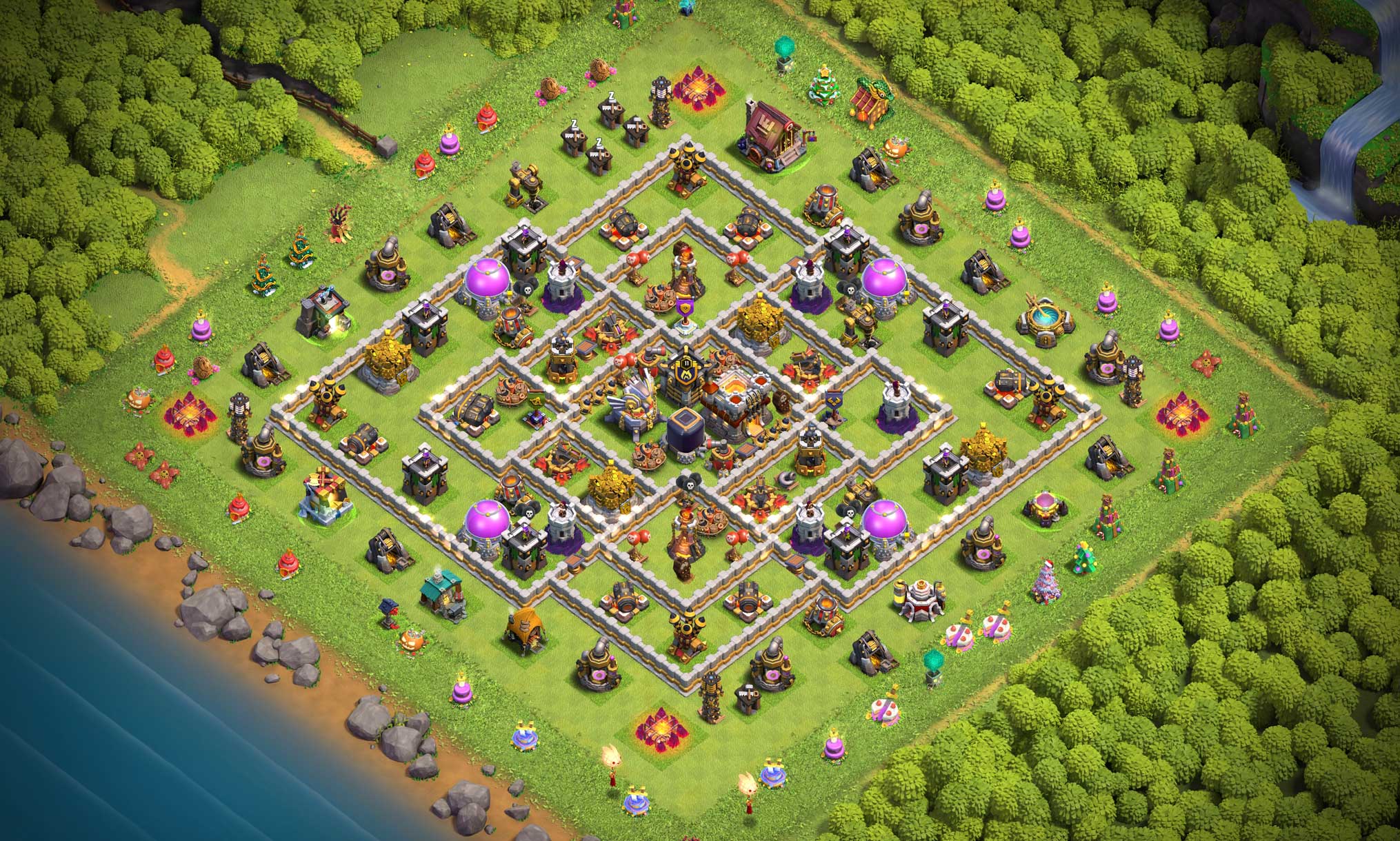 Best TH11 Base Layout: Proven Base Layout Strategies - Base of Clans