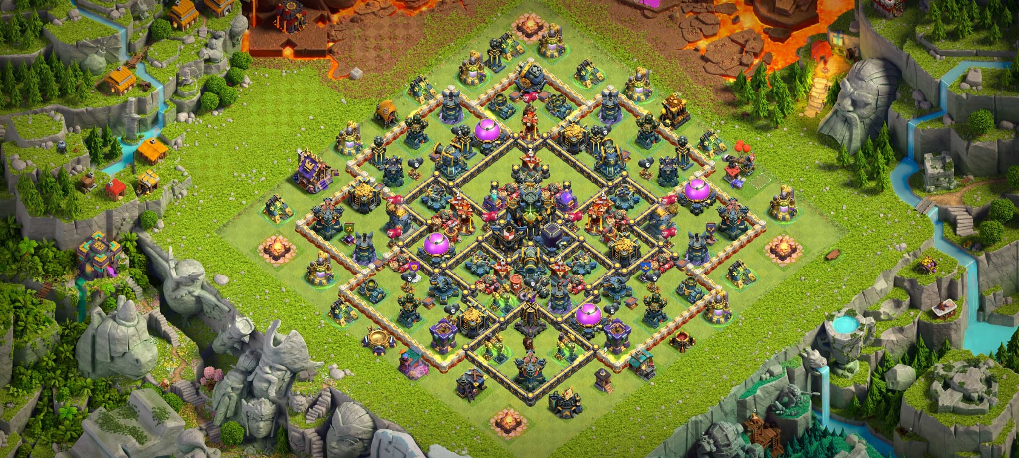 How to Design the Best TH17 Base Layout for Maximum Defense - Base of Clans