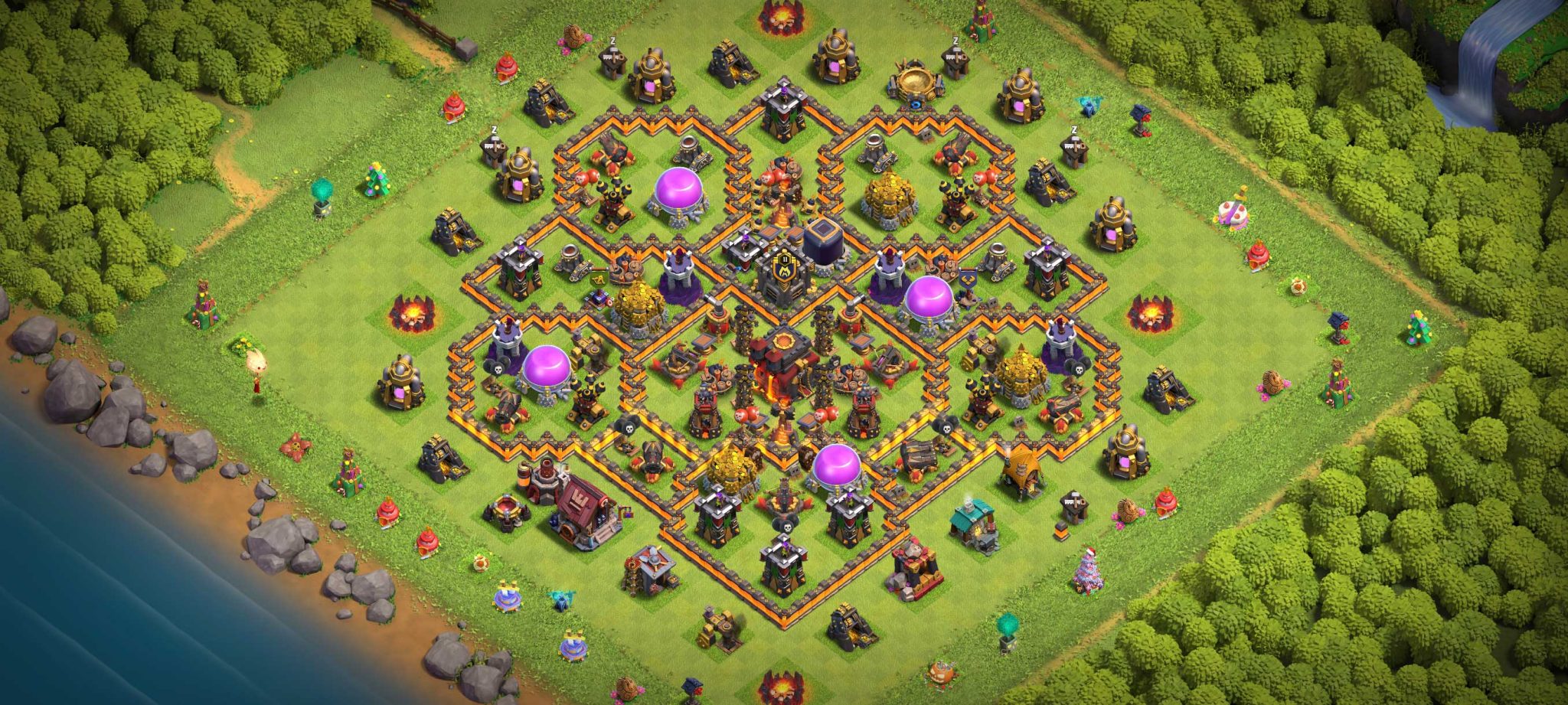 TH10 Base Layouts: Best Picks for 2025 - Base of Clans