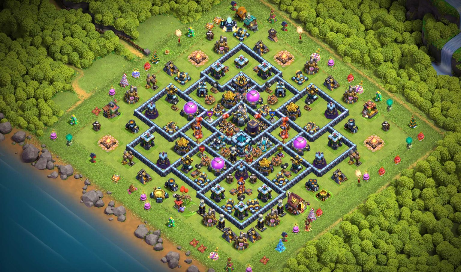 How to Create an Unbeatable TH13 Base Layout - Base of Clans
