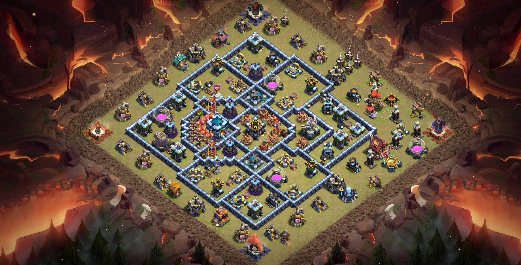 TH13 War Base Layouts That Frustrate the Pro Attackers - Base of Clans