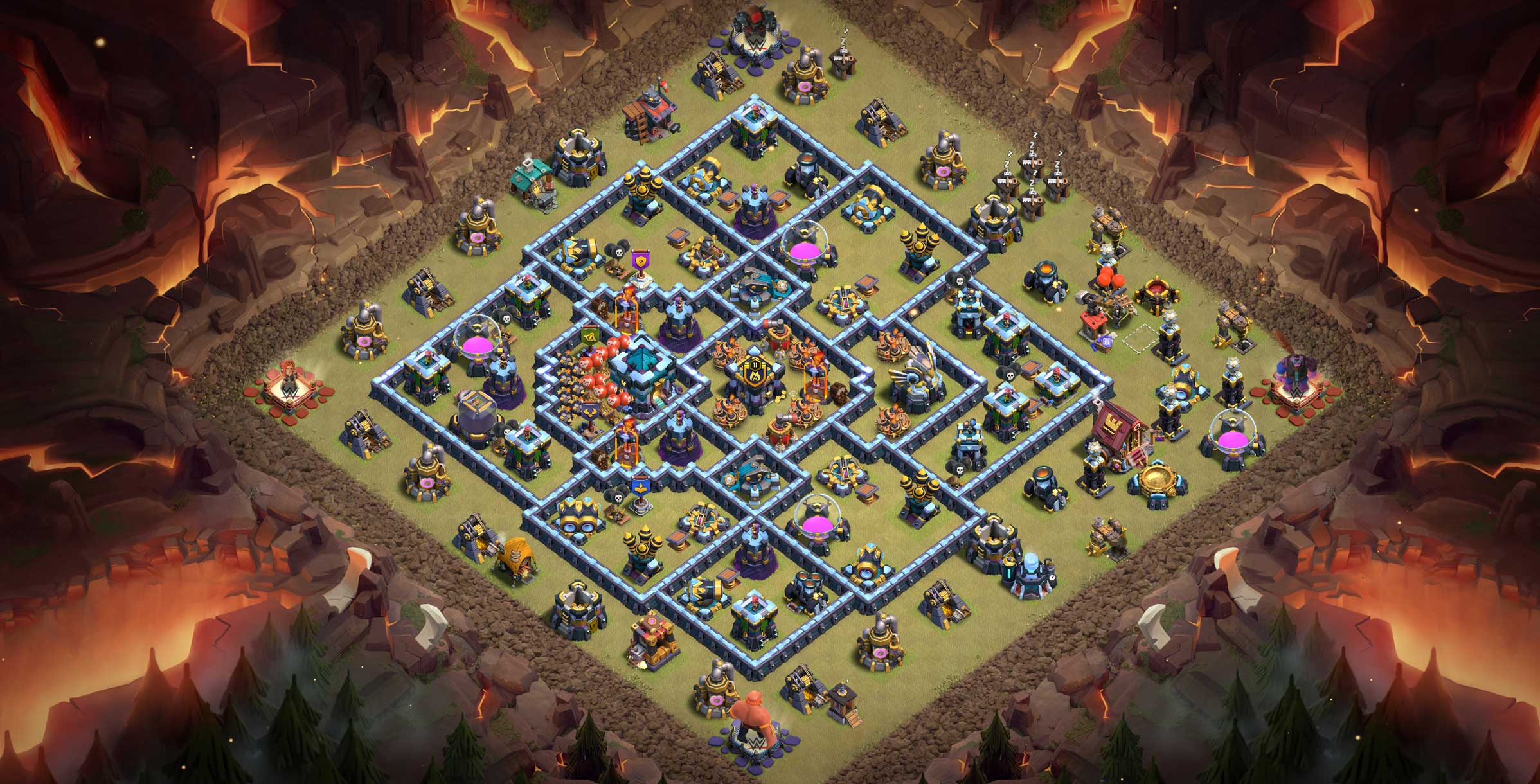 TH13 War Base Layouts That Frustrate the Pro Attackers - Base of Clans