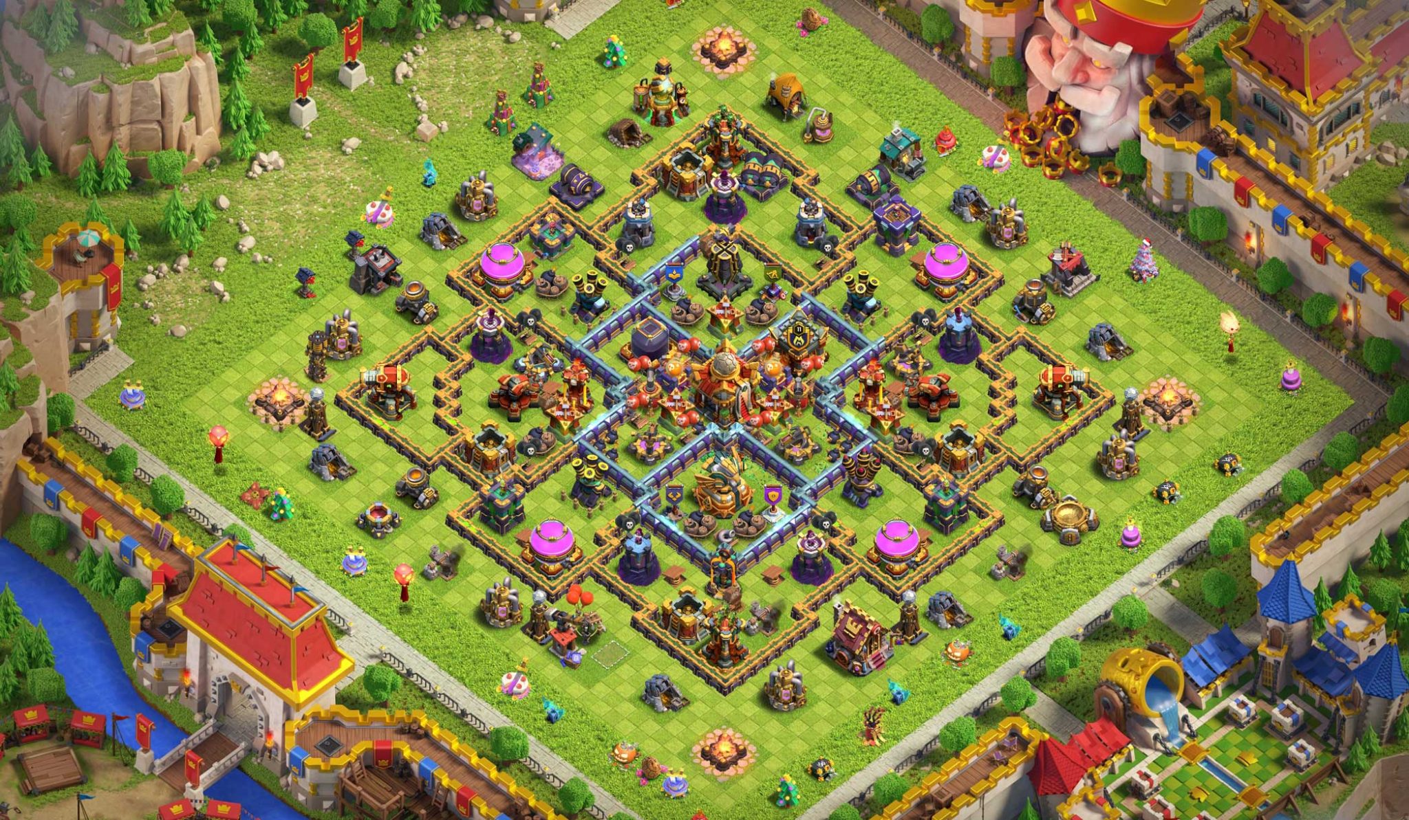 Best Tips and Tricks for TH16 Base Layout in Clash of Clans - Base of Clans