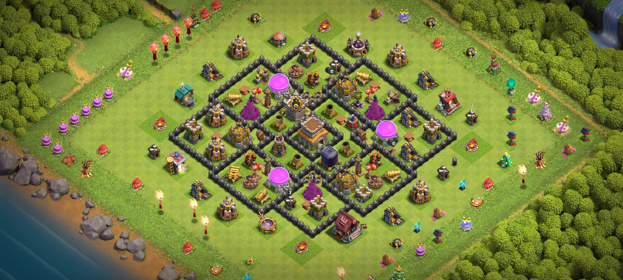 Tips to Upgrade and Optimize Your TH8 Base Layout Efficiently - Base of ...