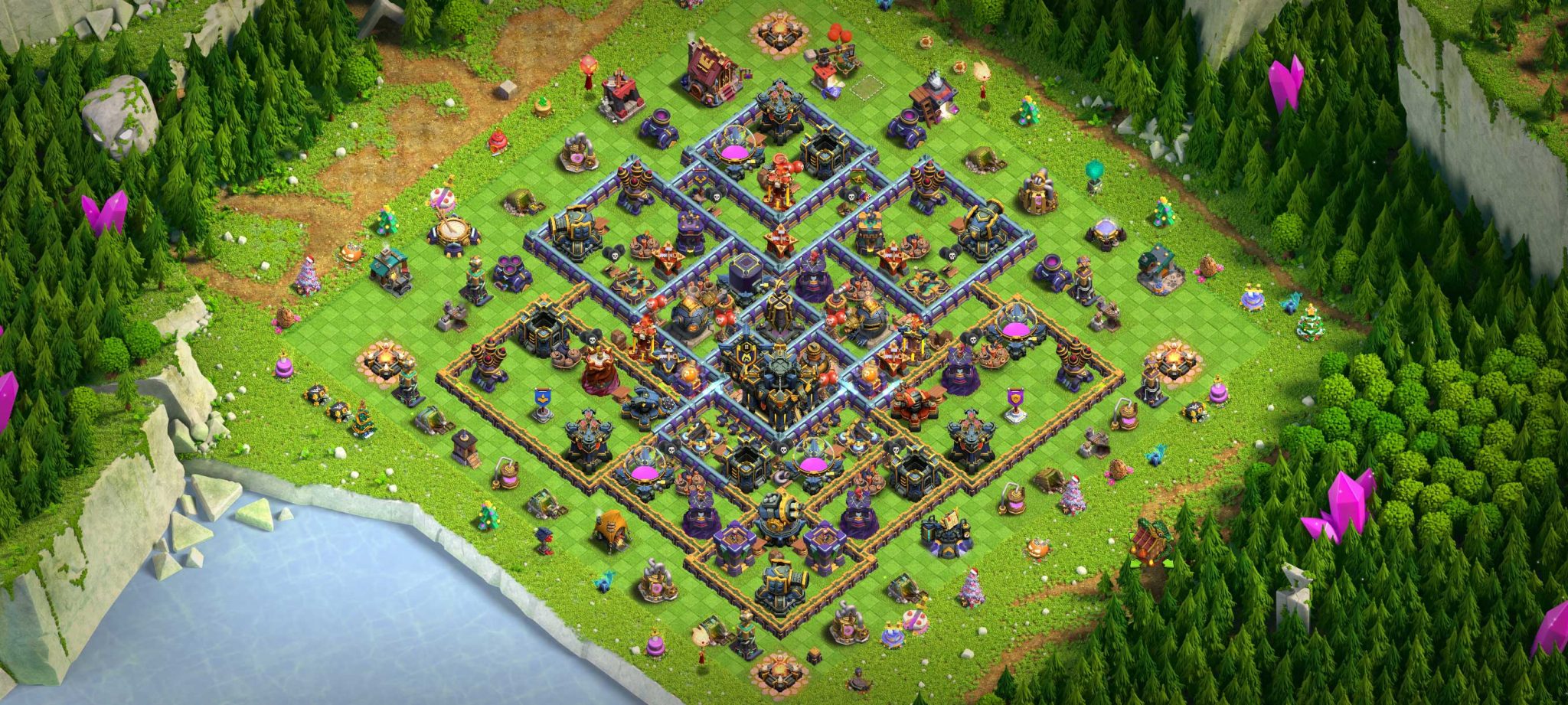 BEST TH17 Base Layout for Legend League - Base of Clans