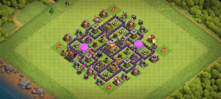 Ultimate TH7 Base Layout - Base of Clans