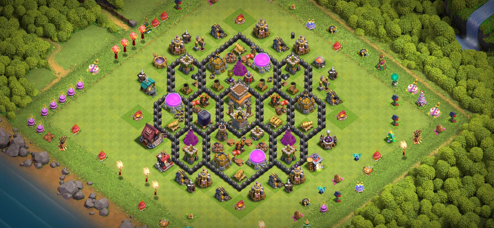 Best Tips to Upgrade Your TH8 Base Layout Efficiently - Base of Clans