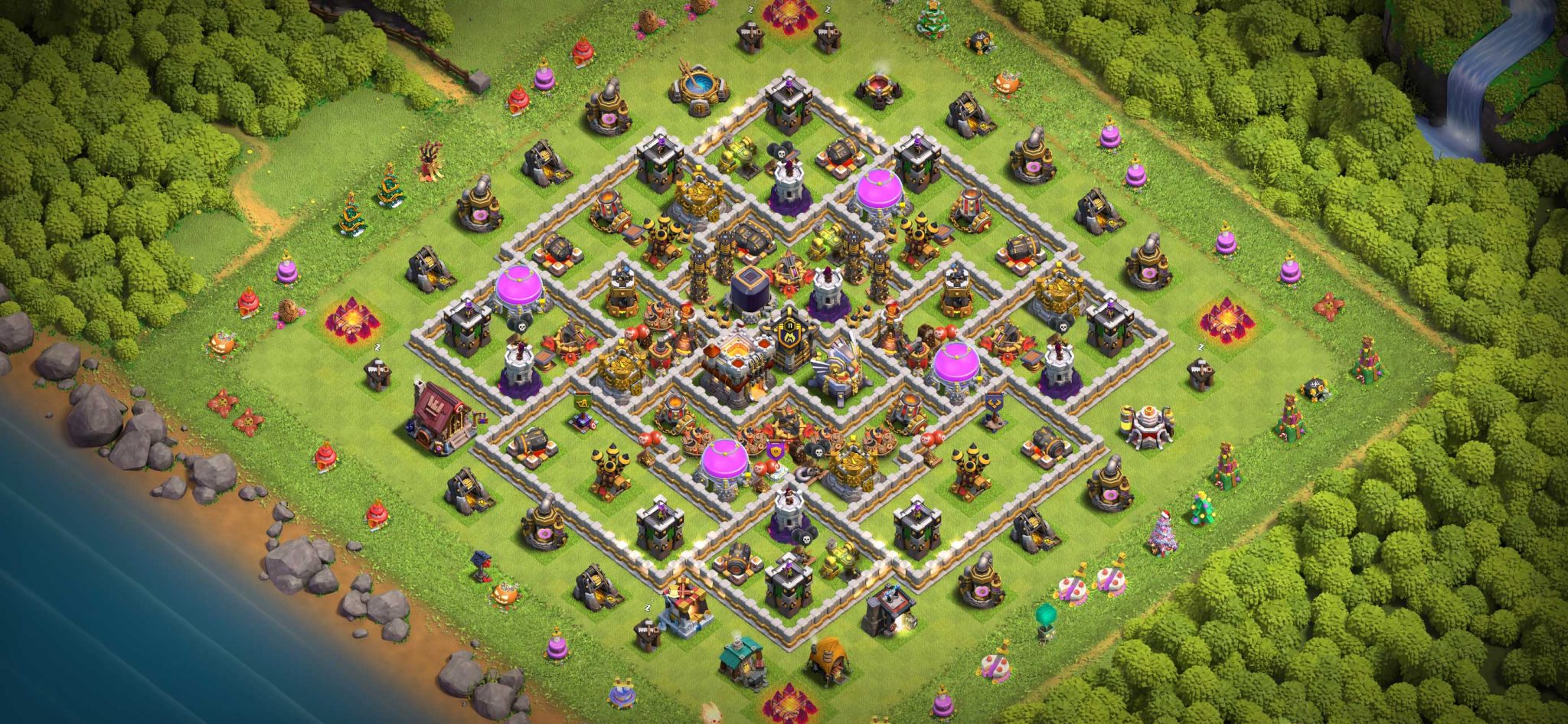 New TH11 Home Base Layout in Clash of Clans 2025 - Base of Clans