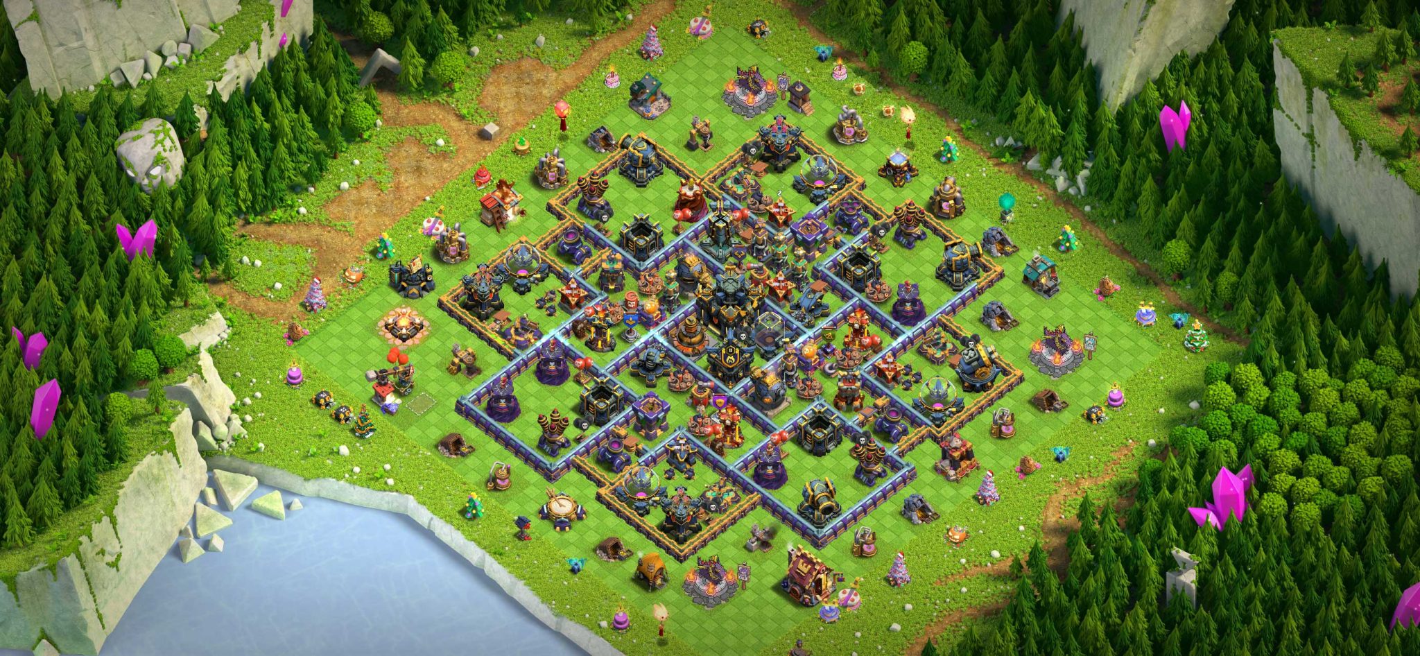 ULTIMATE Town Hall 17 Base Layout! - Base of Clans