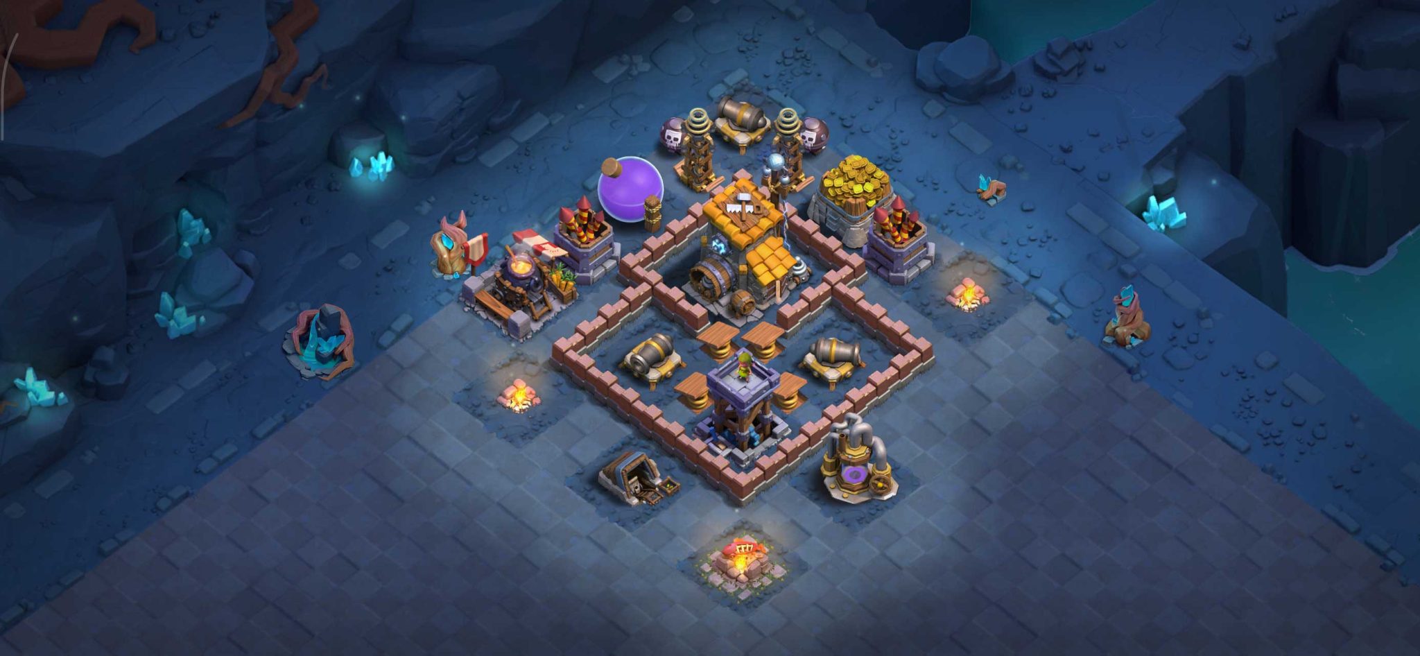 Best Tips to build New Builder Hall 7 Base - Base of Clans
