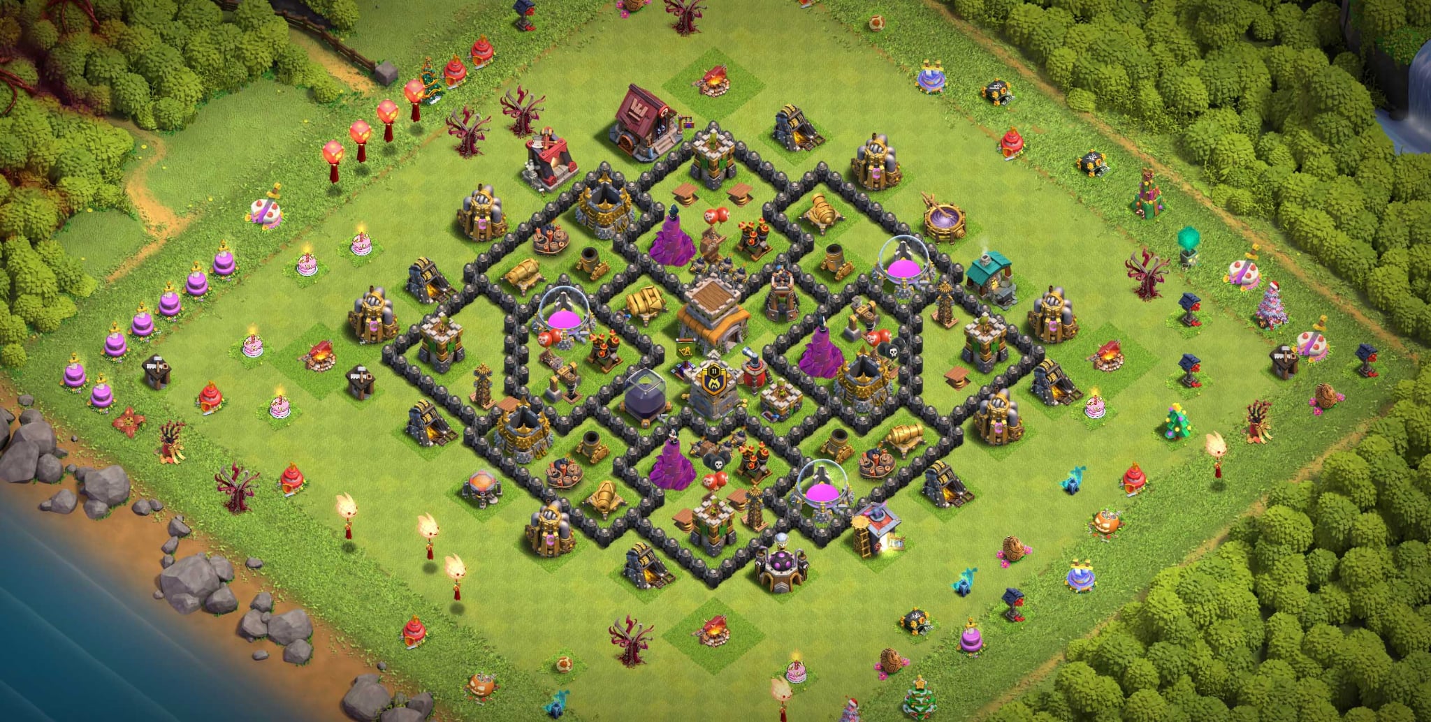Town Hall 8 Base Layout Ideas: 2025’s Most Effective Designs - Base of ...