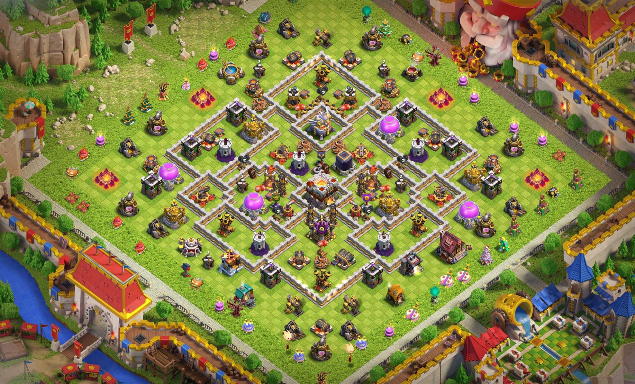 Protect Your Town Hall 11 Like a Legend with This TH11 Base Layout ...